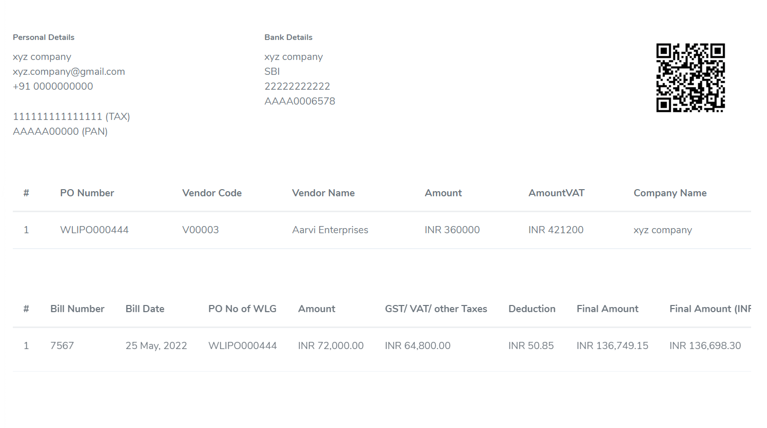 Invoice Registration Portal, Purchase invoice, purchase invoices, quick ...